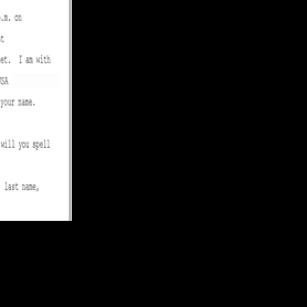 Transcripts of police and FBI interviews