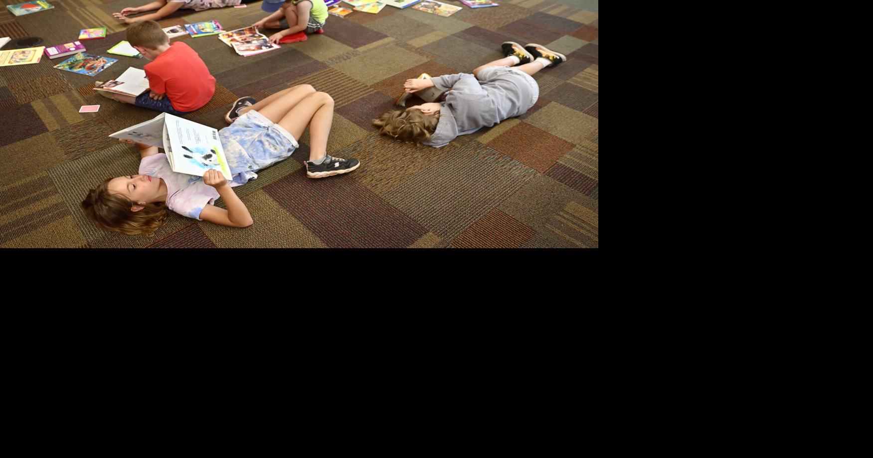 Summer campers play literacy games to boost reading during summer months