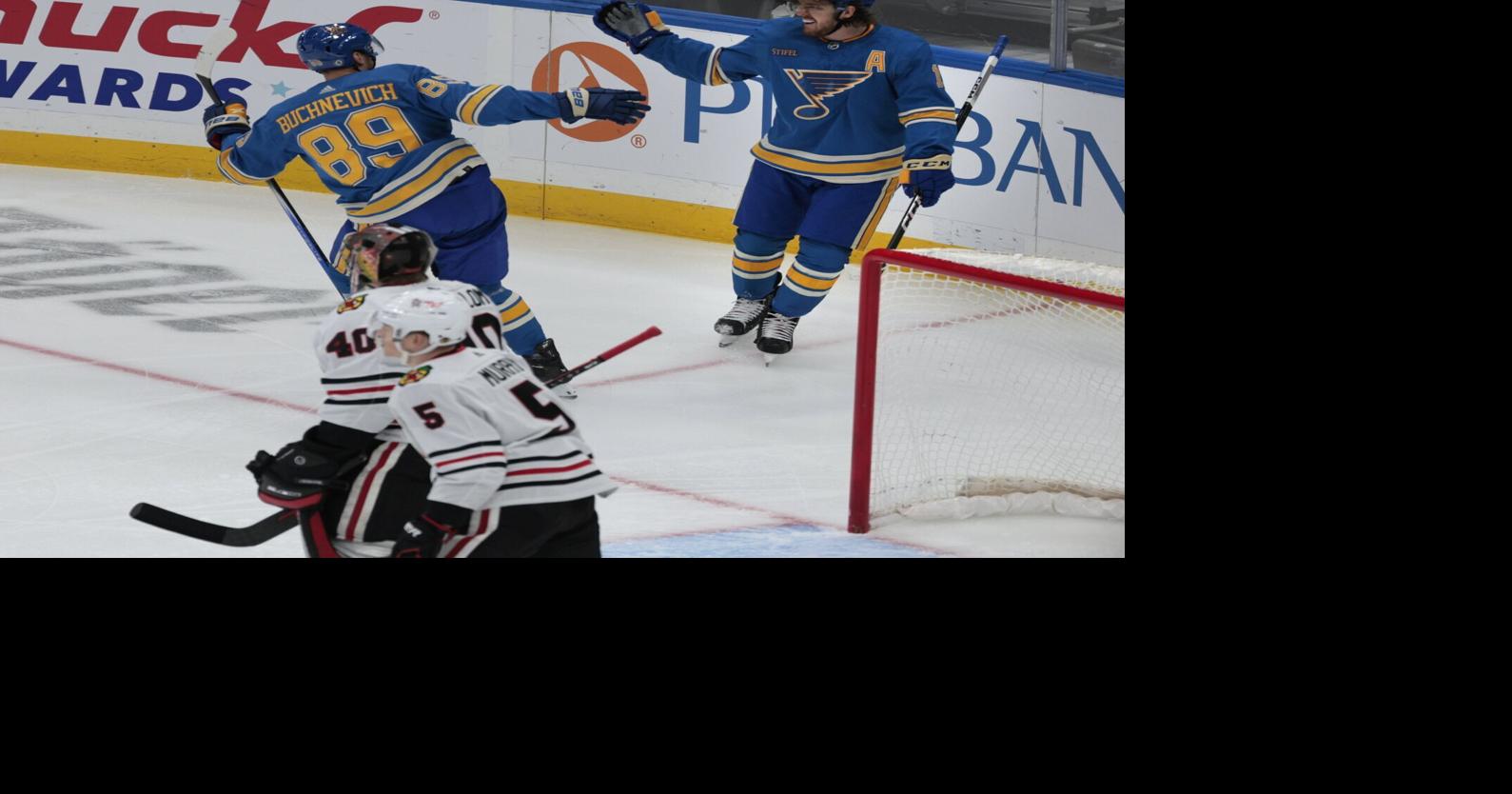 Saturday shocker: Blues storm to comeback win over Blackhawks with five ...