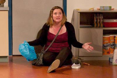 An offbeat couple pairs up in 'boom' at R-S Theatrics