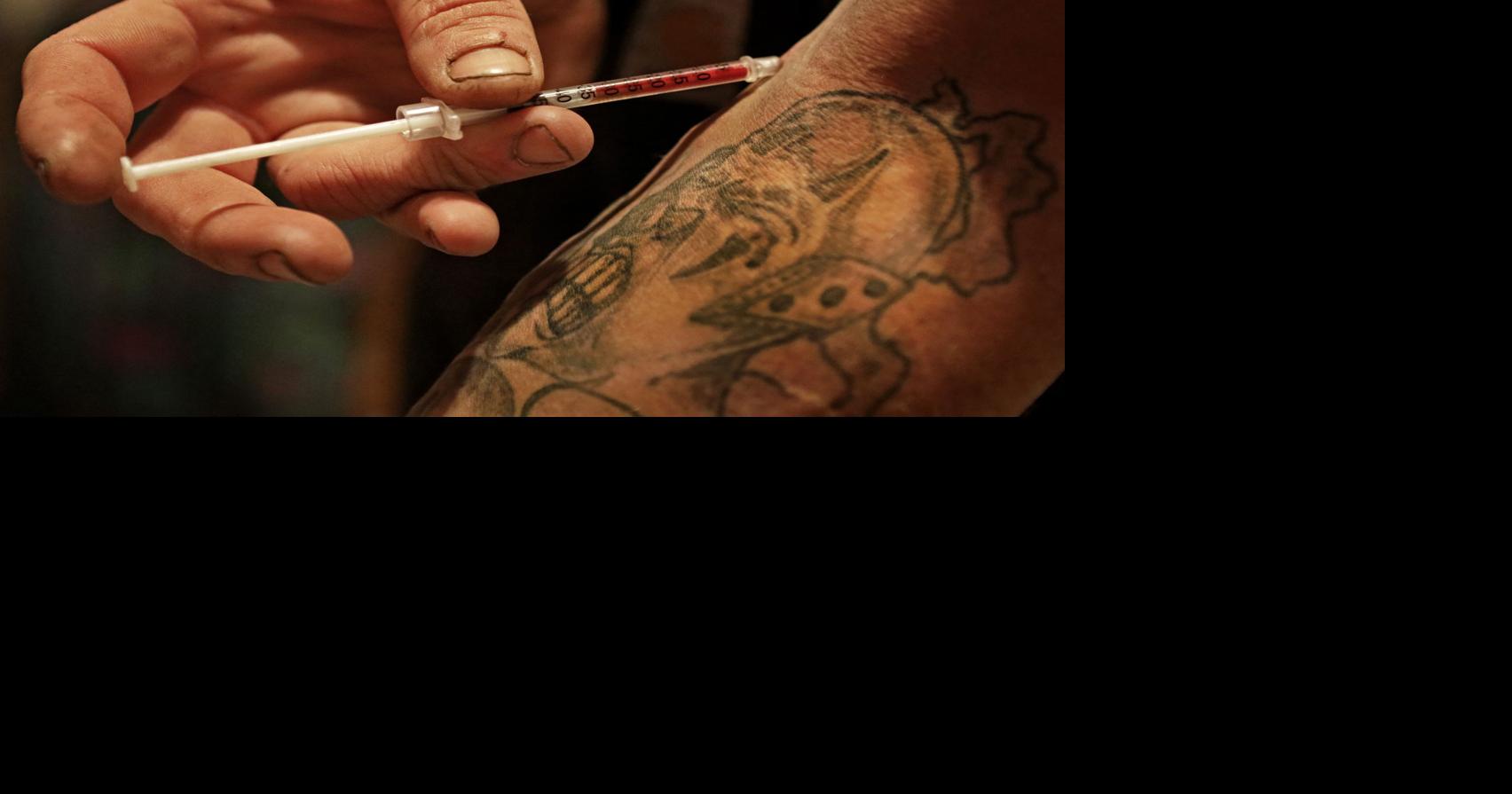 Heroin addict tells how drug ravaged his life