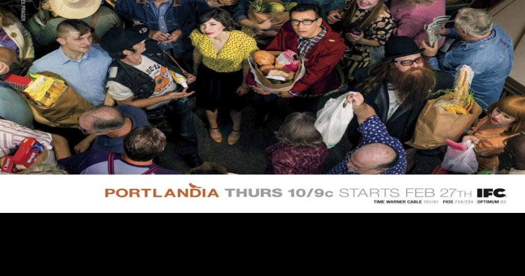 K-SHE pig shirt gracing 'Portlandia' poster