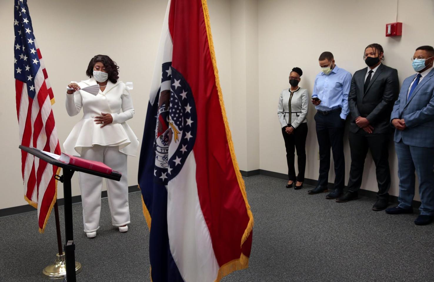 Photos: Virtual swearing-in ceremony for St. Louis County Council members