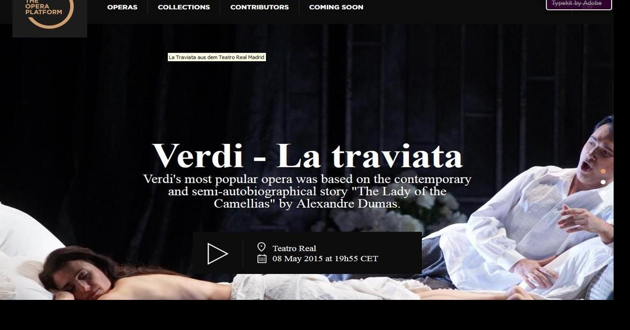 European Union's new Opera Platform streams live opera - free