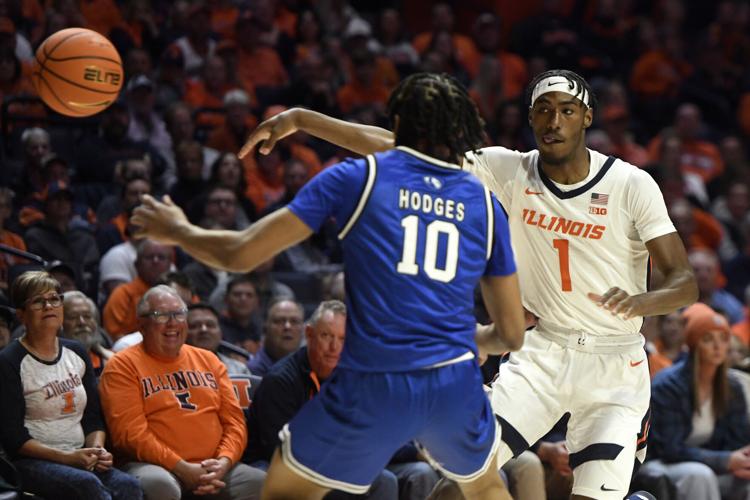 No. 23 Illinois vs. EIU men's basketball score, video highlights, live ...
