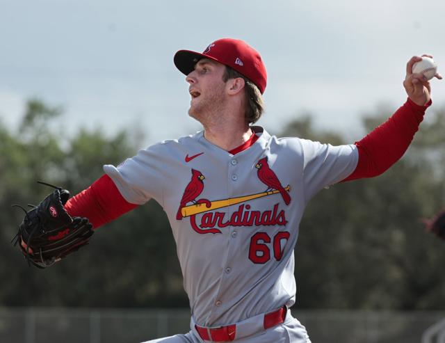 Cardinals prep schedule to debut top prospect Quinn Mathews