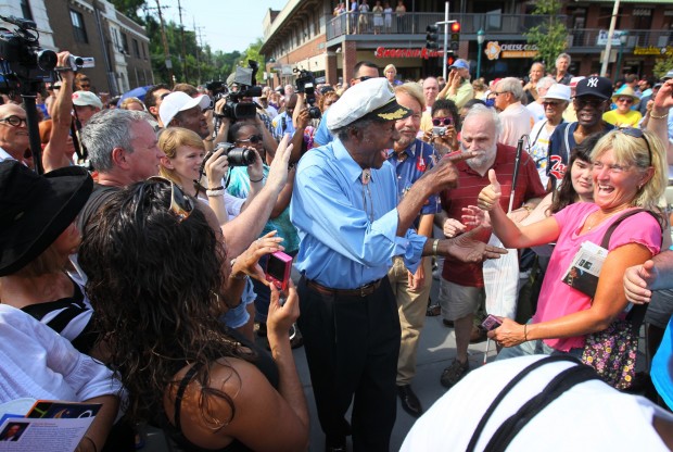 Special day for Chuck Berry at the Delmar Loop