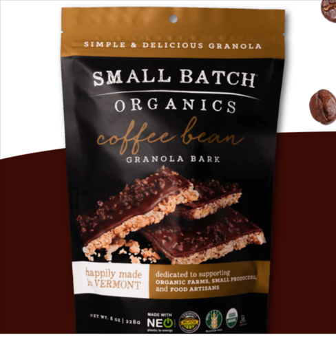 Best Bites: Small Batch Organics Coffee Bean Granola Bark