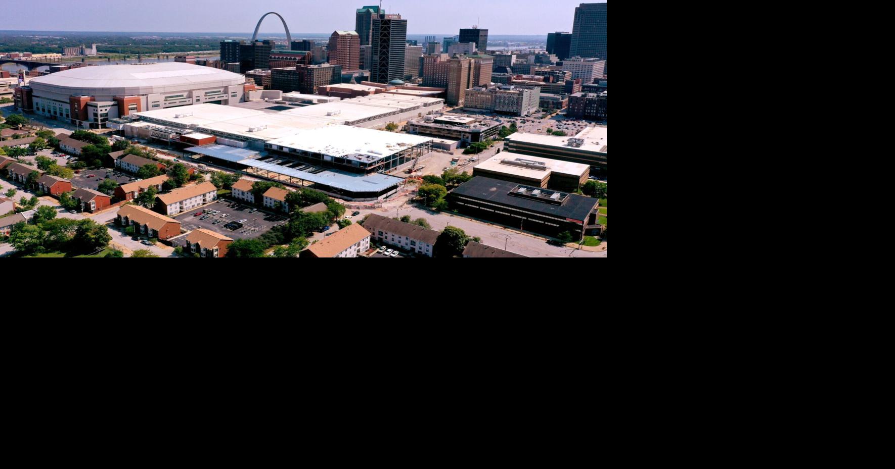 First look at the progress of the new convention center in downtown St ...