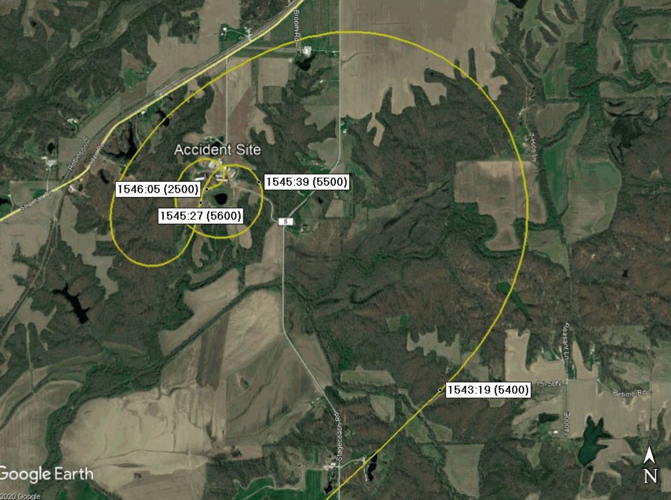 NTSB: Plane began 'right descending spiral' before crash that killed ...