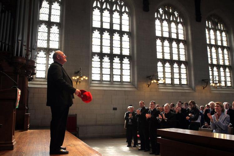 Cardinal Timothy Dolan, Archbishop of New York, visits home