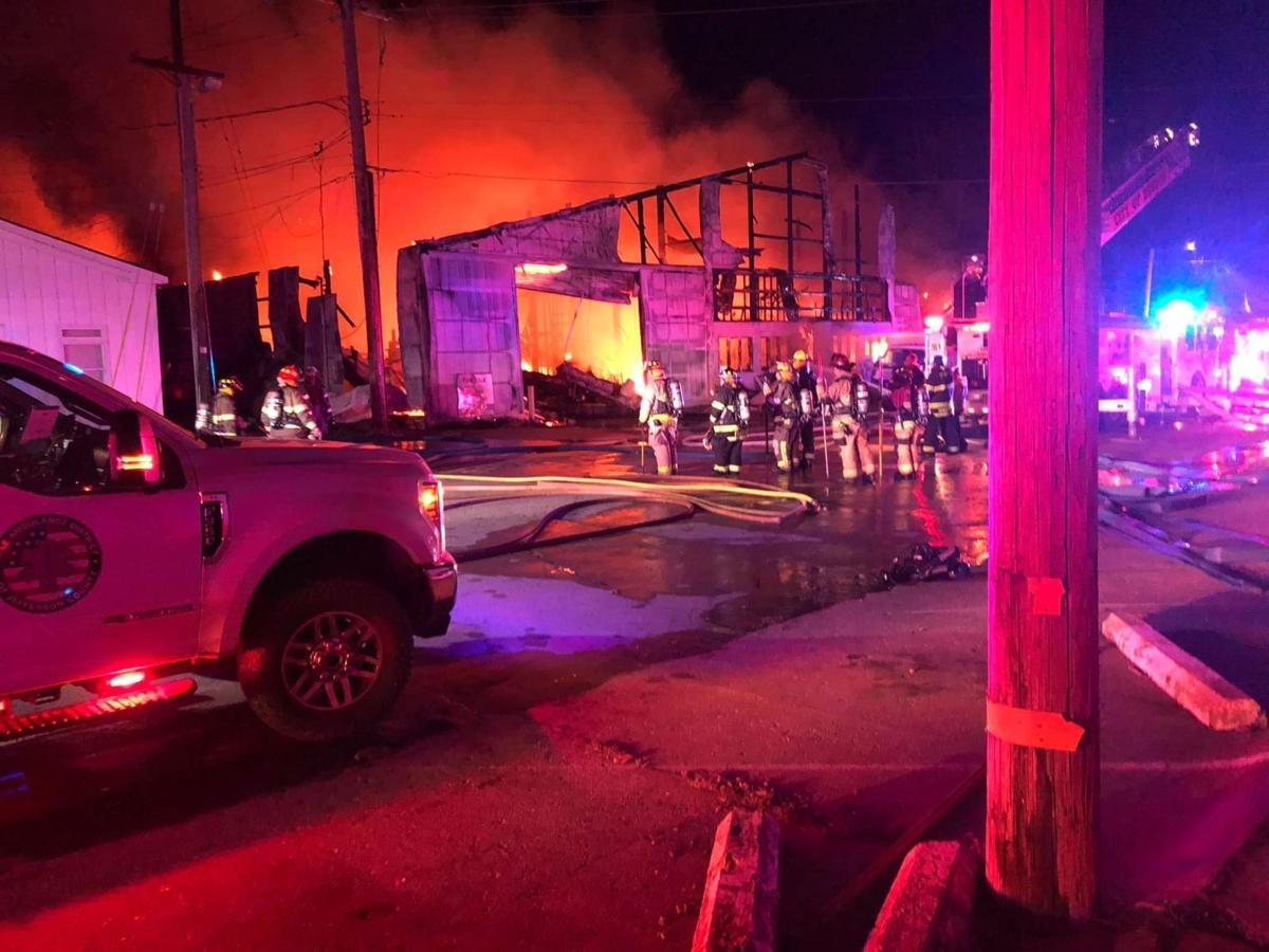 Fire at De Soto recycling plant burns for hours, surrounding homes damaged