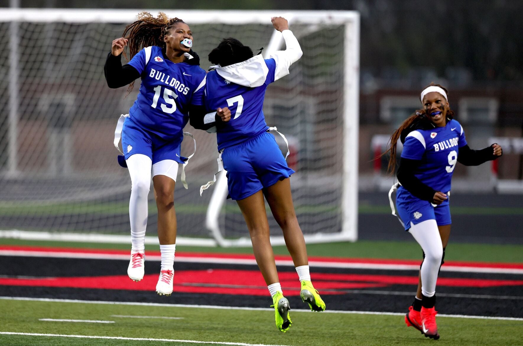Photos: Girls flag football is 'blowing up' in St. Louis area