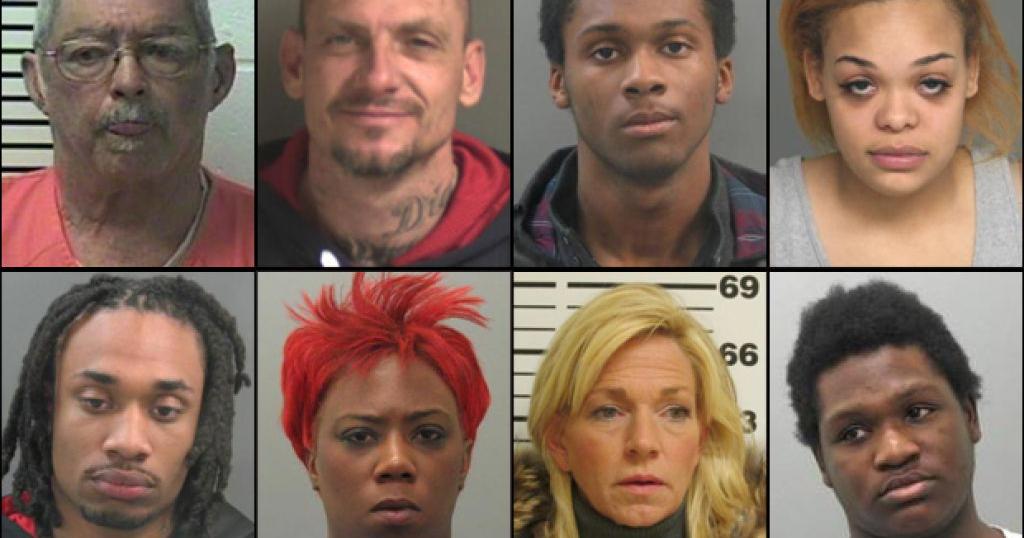 A look back at February's mug shots