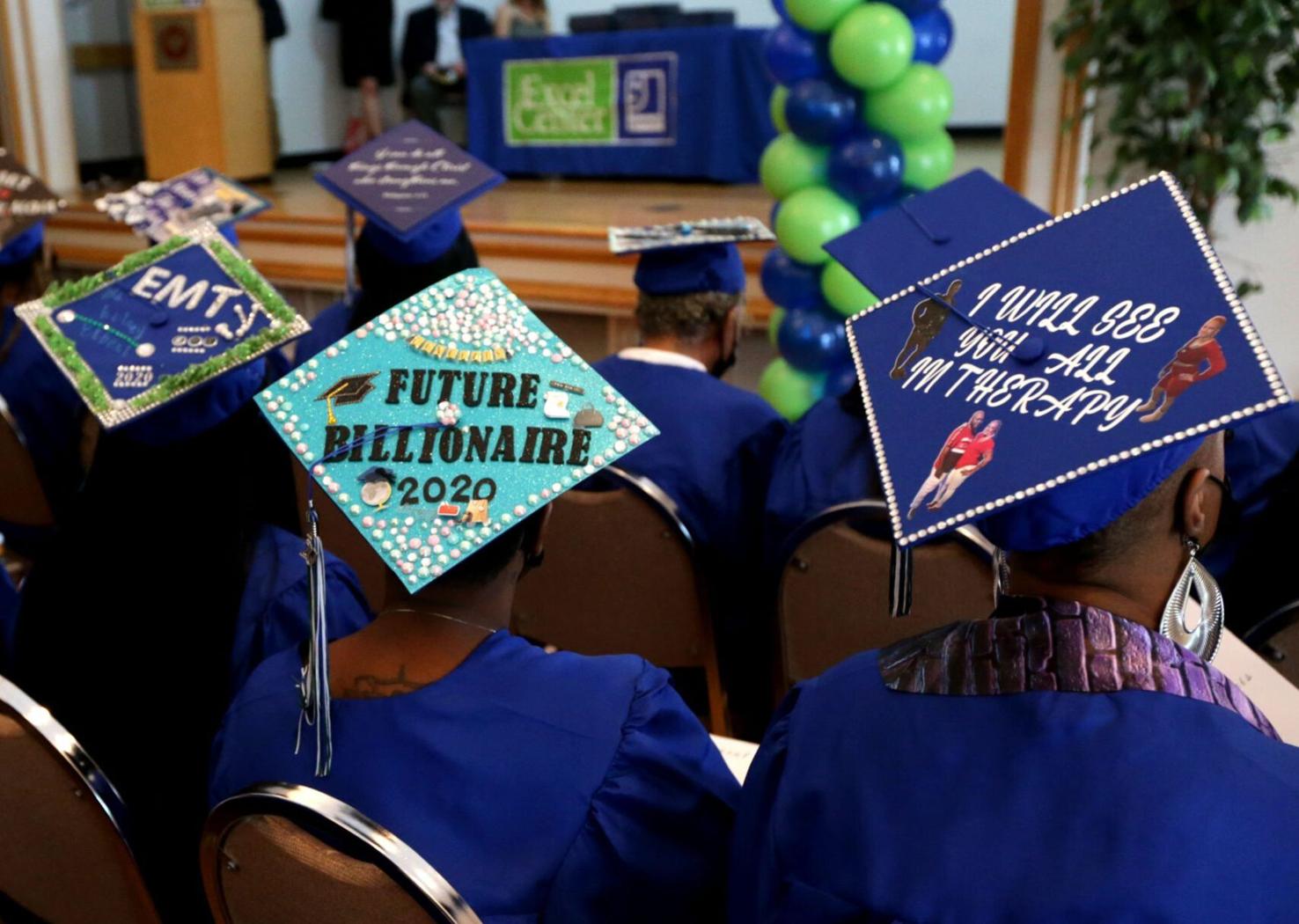 Photos: Adult students celebrate earning their high school diplomas at ...