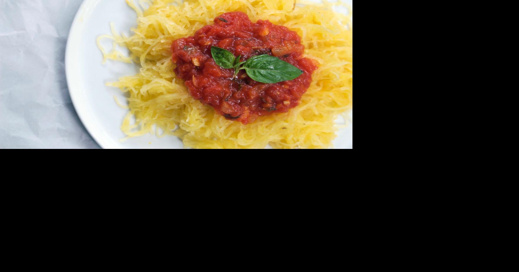 Recipe: 'Spaghetti' squash with quick marinara