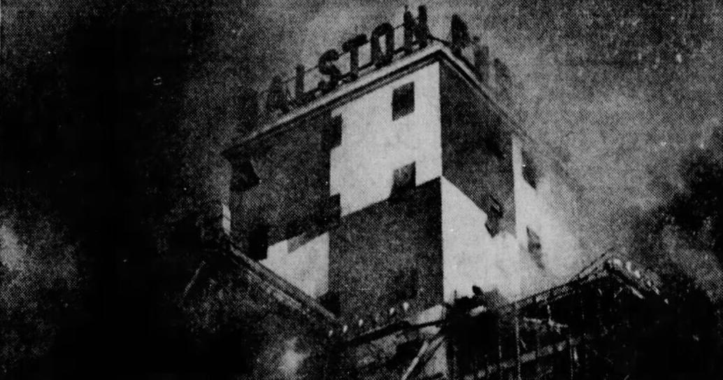 On Jan. 10 1962, a fire ripped through Ralston Purina mill