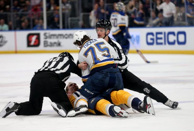 Blues notebook: Suddenly feisty Blues racking up fights on current ...