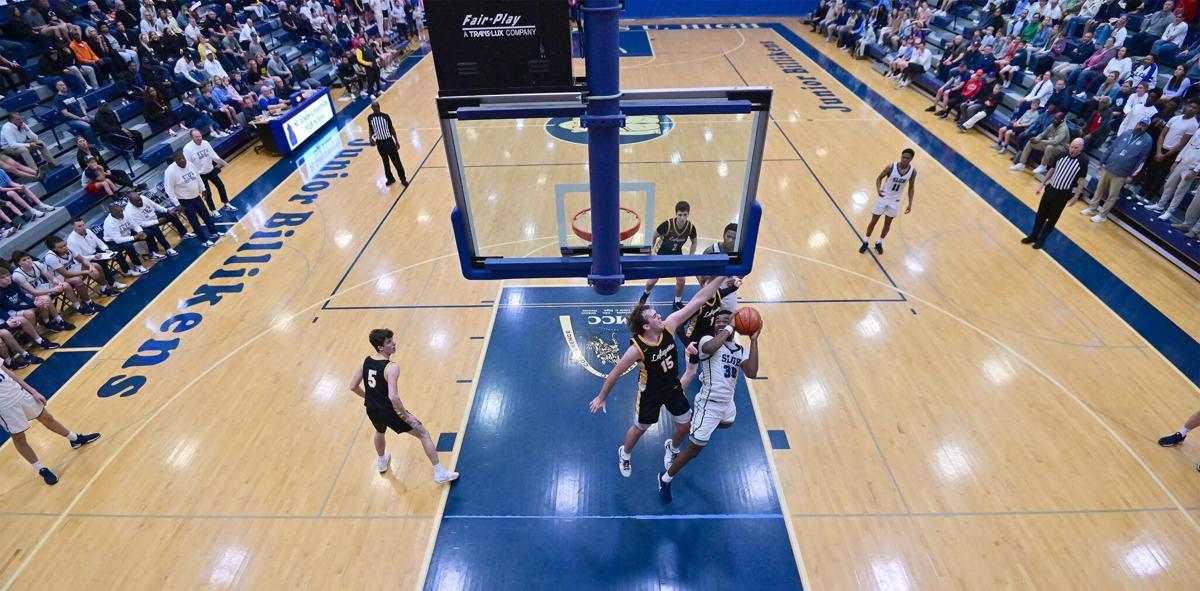 Class 6 boys basketball quarterfinal: Lafayette 70, SLUH 64 (2OT)