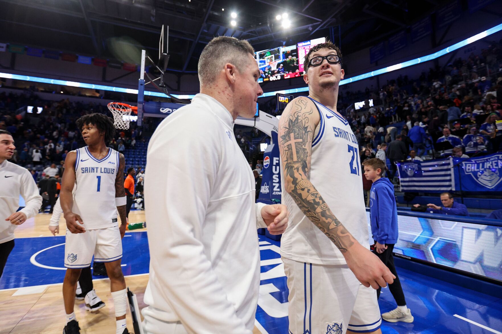 St. Louis University makes school record 19 3s in 102-79 win