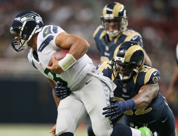 Rams shooting for league sacks title