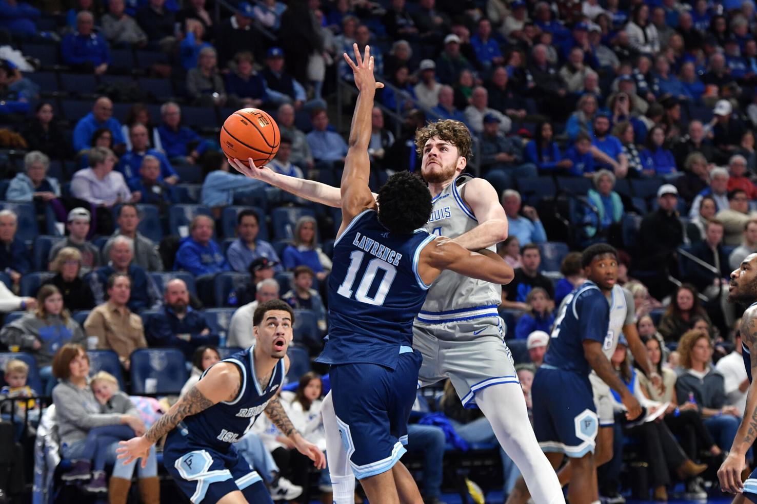 Gibson Jimerson's first double-double helps SLU snap skid
