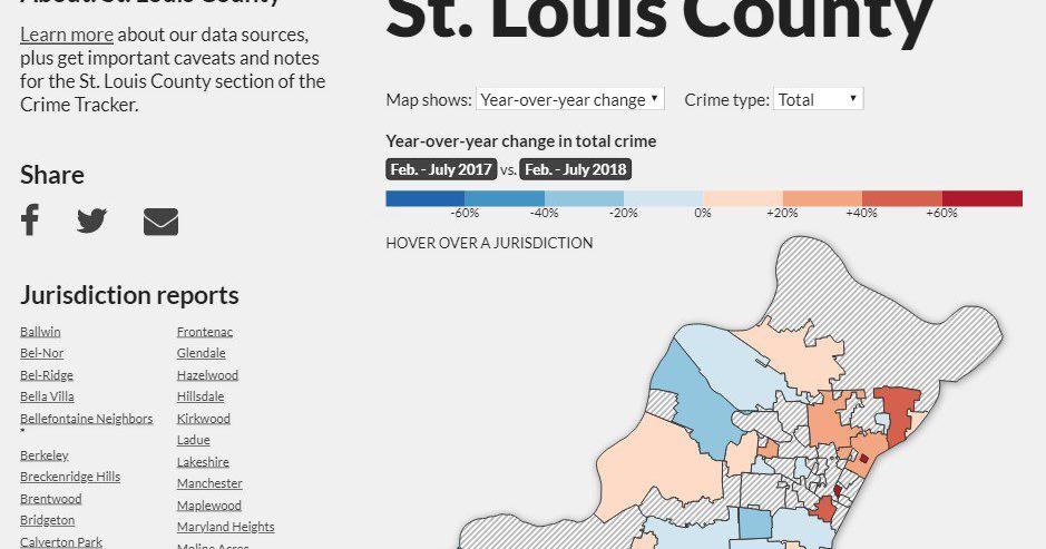 Crime Tracker now lets you track crime in St. Louis County