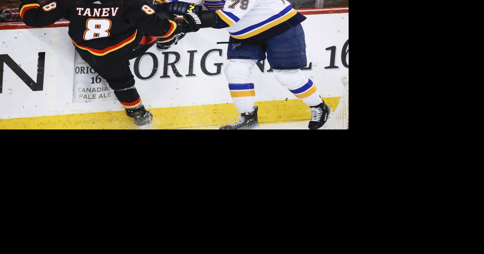 Game Day: Blais back in the Blues lineup to face his previous team