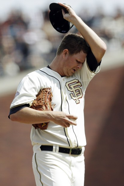 Cards jump all over Matt Cain