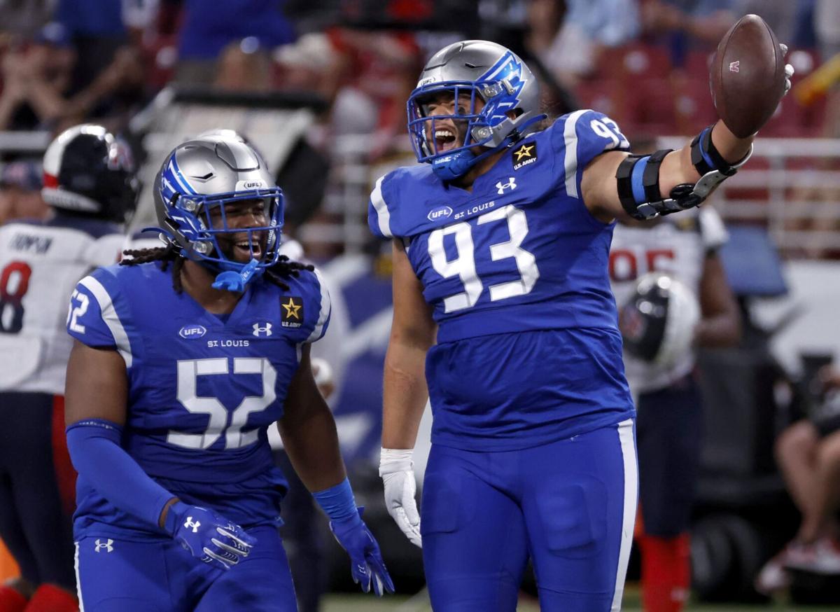 Photos: St. Louis Battlehawks defeat Houston Roughnecks in St. Louis