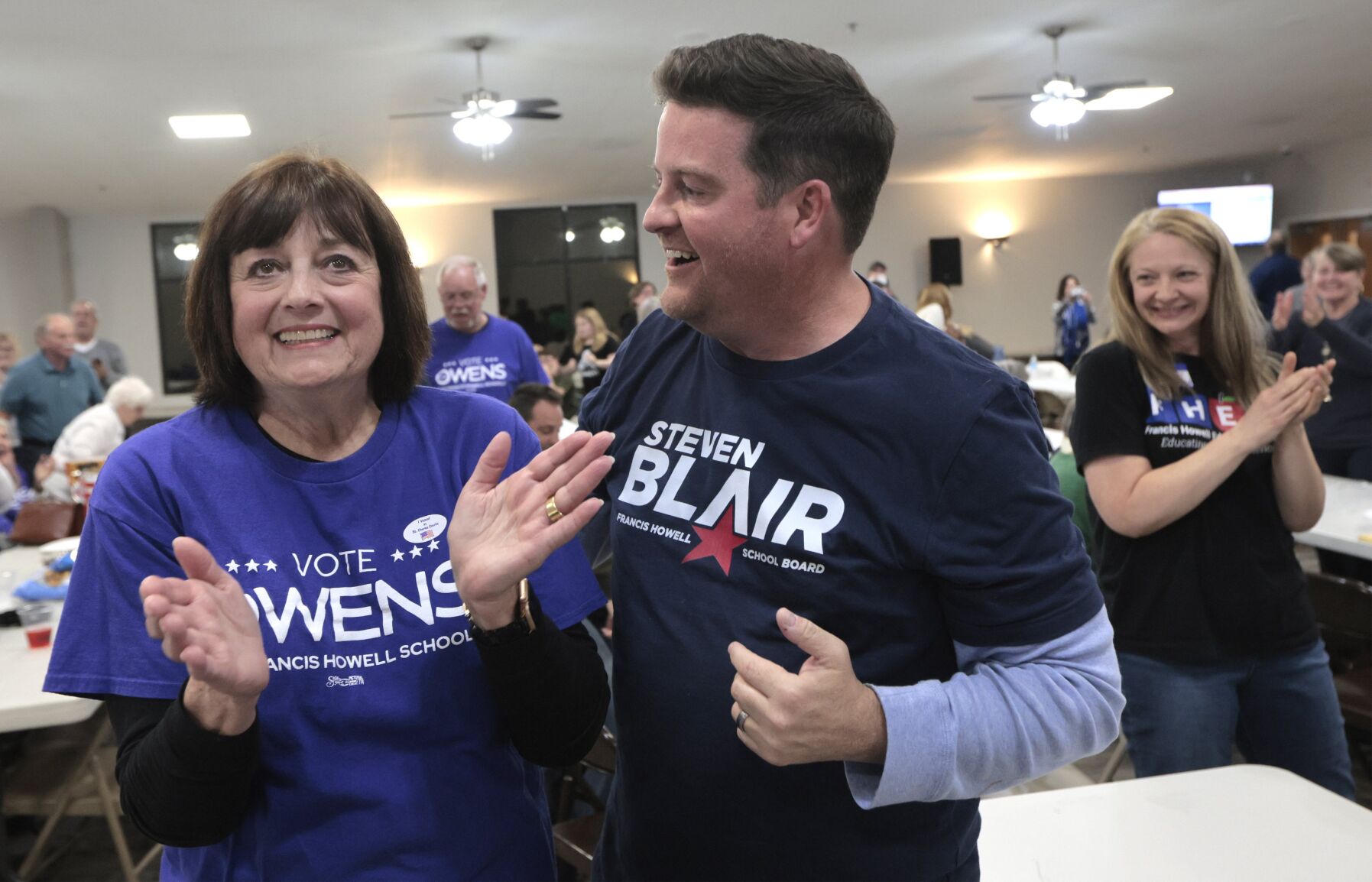 For majority of Francis Howell voters, a breath of fresh air. ‘Love and hope won tonight.’