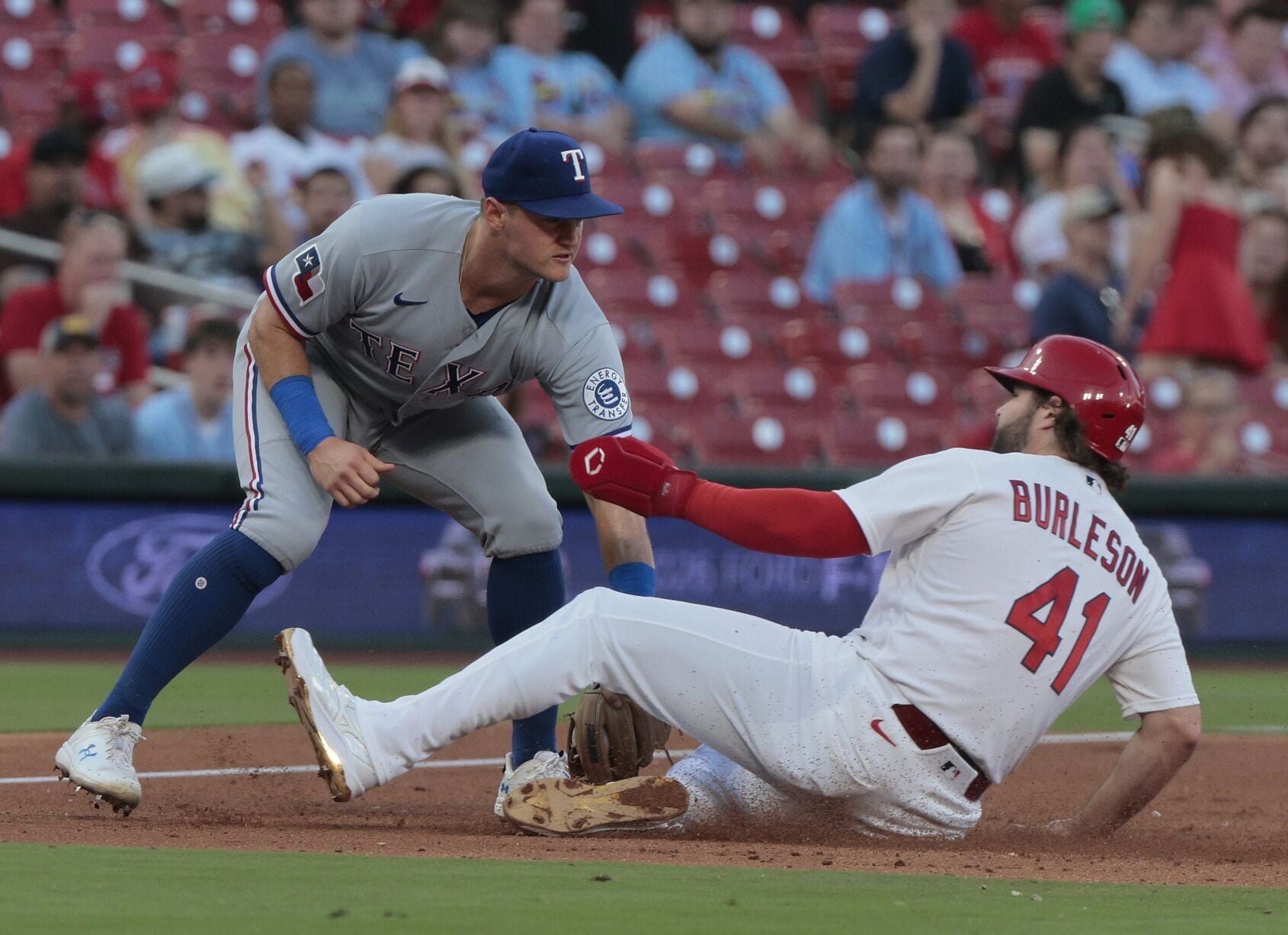 St. Louis Cardinals try to avoid a Texas Rangers sweep in middle leg of ...