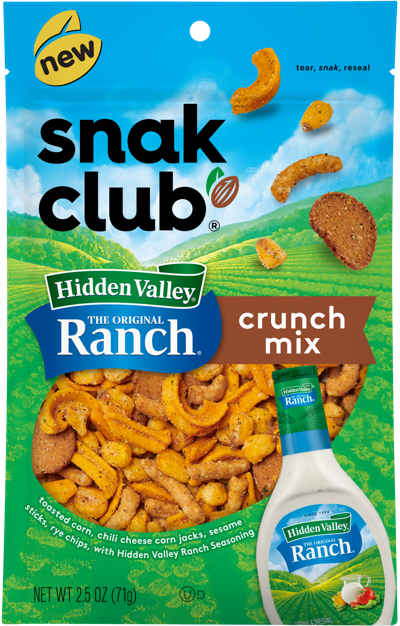 Snak Club Hidden Valley Ranch Crunch Mix