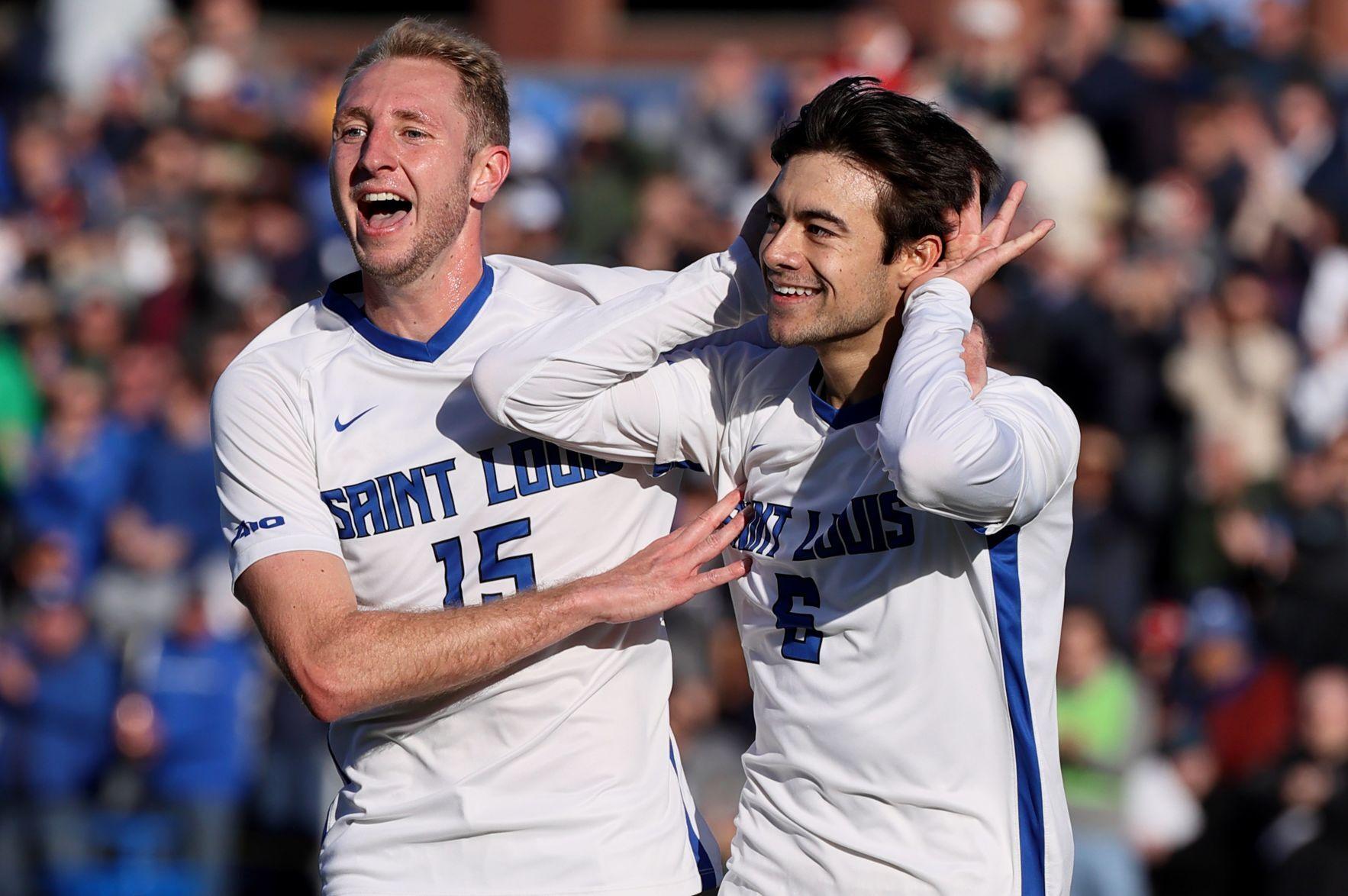 SLU soccer team rolls in front of record crowd