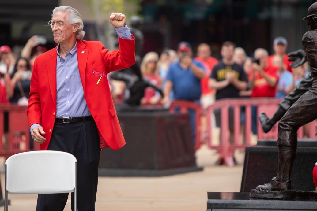 Photos: Ted Simmons statue unveiled before induction into Hall of Fame