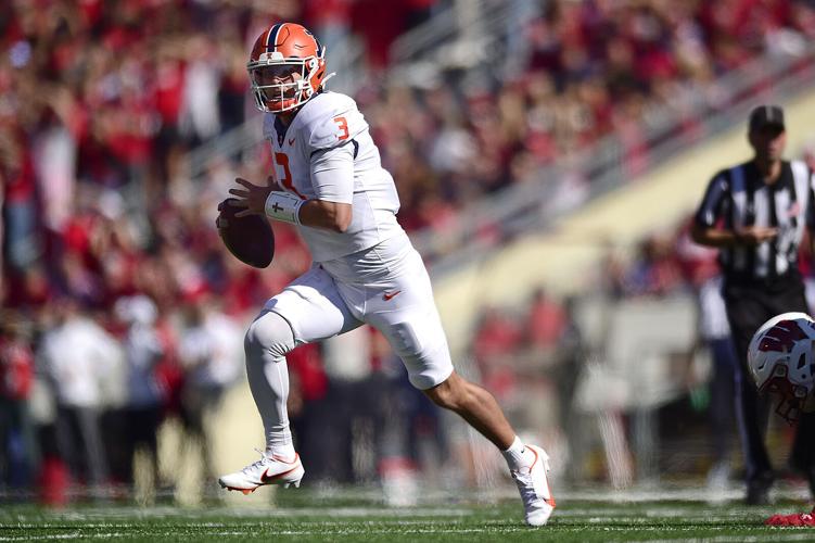 See Illinois football celebrate win at Wisconsin, send Illini AD Josh ...