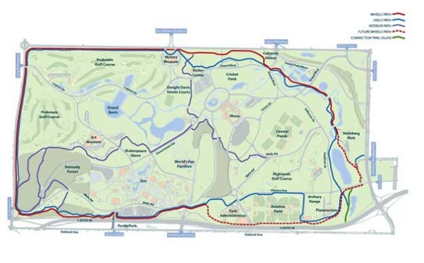 Forest Park advocates look for ideas for walking, riding paths