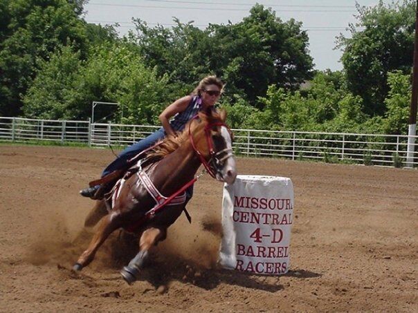 Barrel racing is fleet, fast, four-footed fun