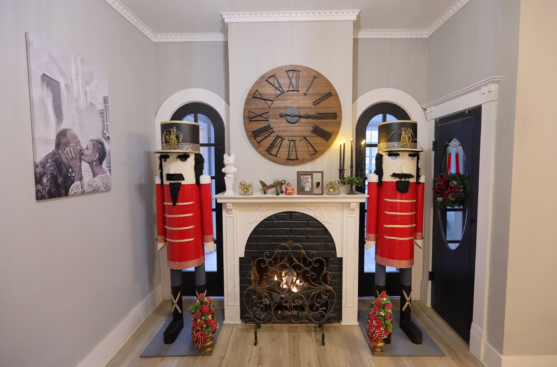 Belleville home is full of holiday decor, with a twist