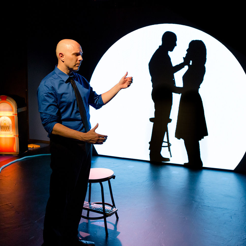 Offbeat mime aims for a hip audience