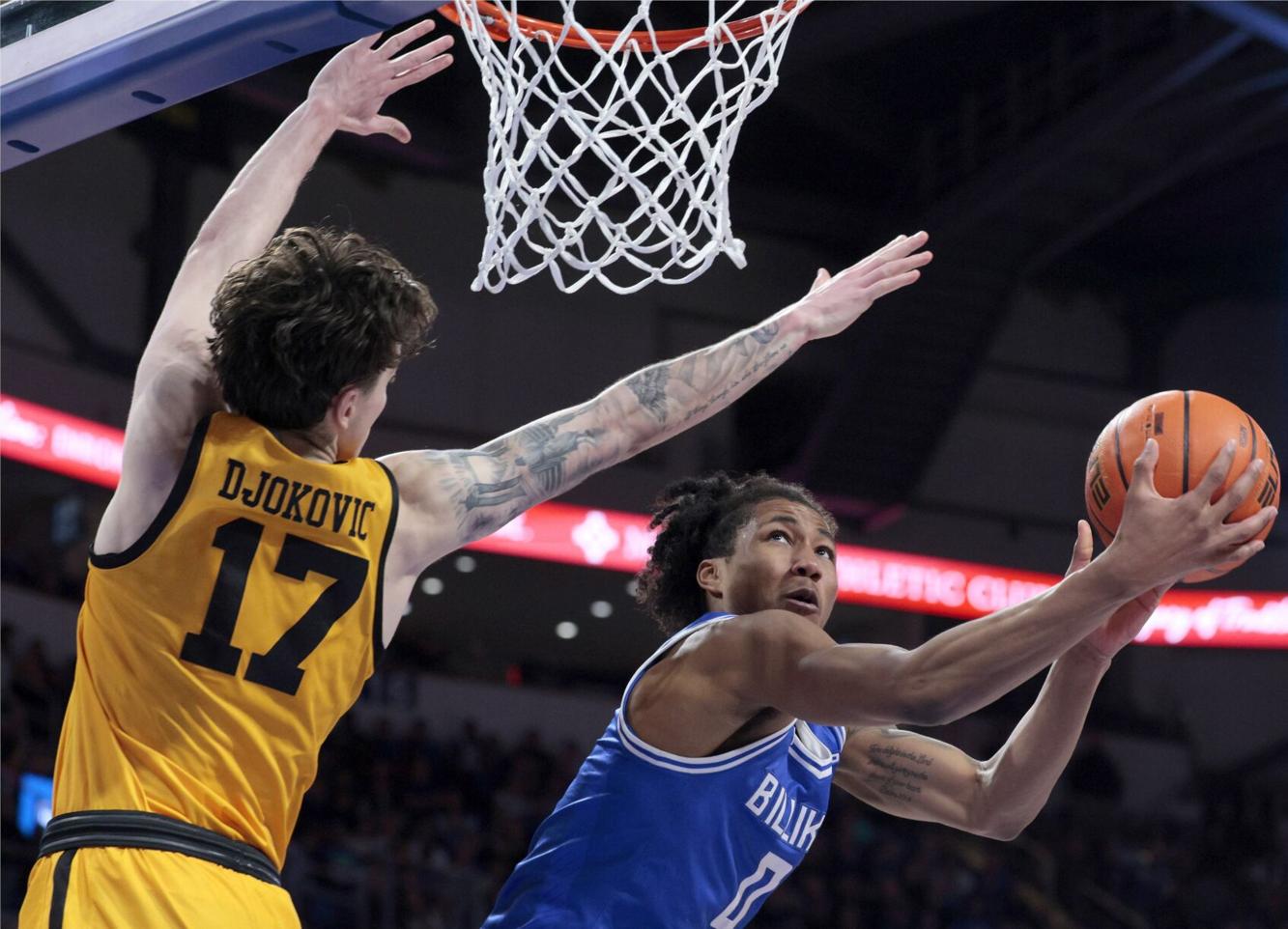 'Emotions run hot': What Josh Schertz, players said after SLU beat ...