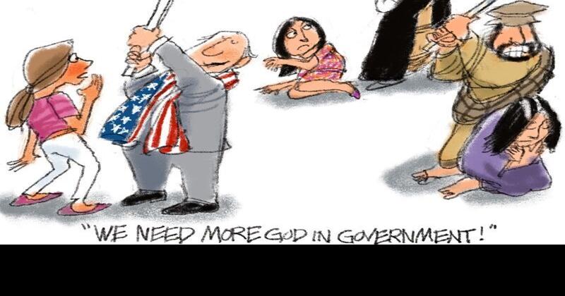 In the cartoons: Theocracy; Russia; Trump
