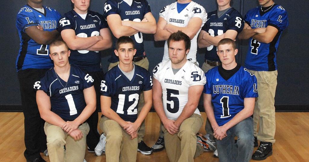 AAA champs St. Dominic place 7 on first football team