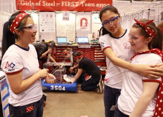 Girl power on display at world robotics competition in St. Louis