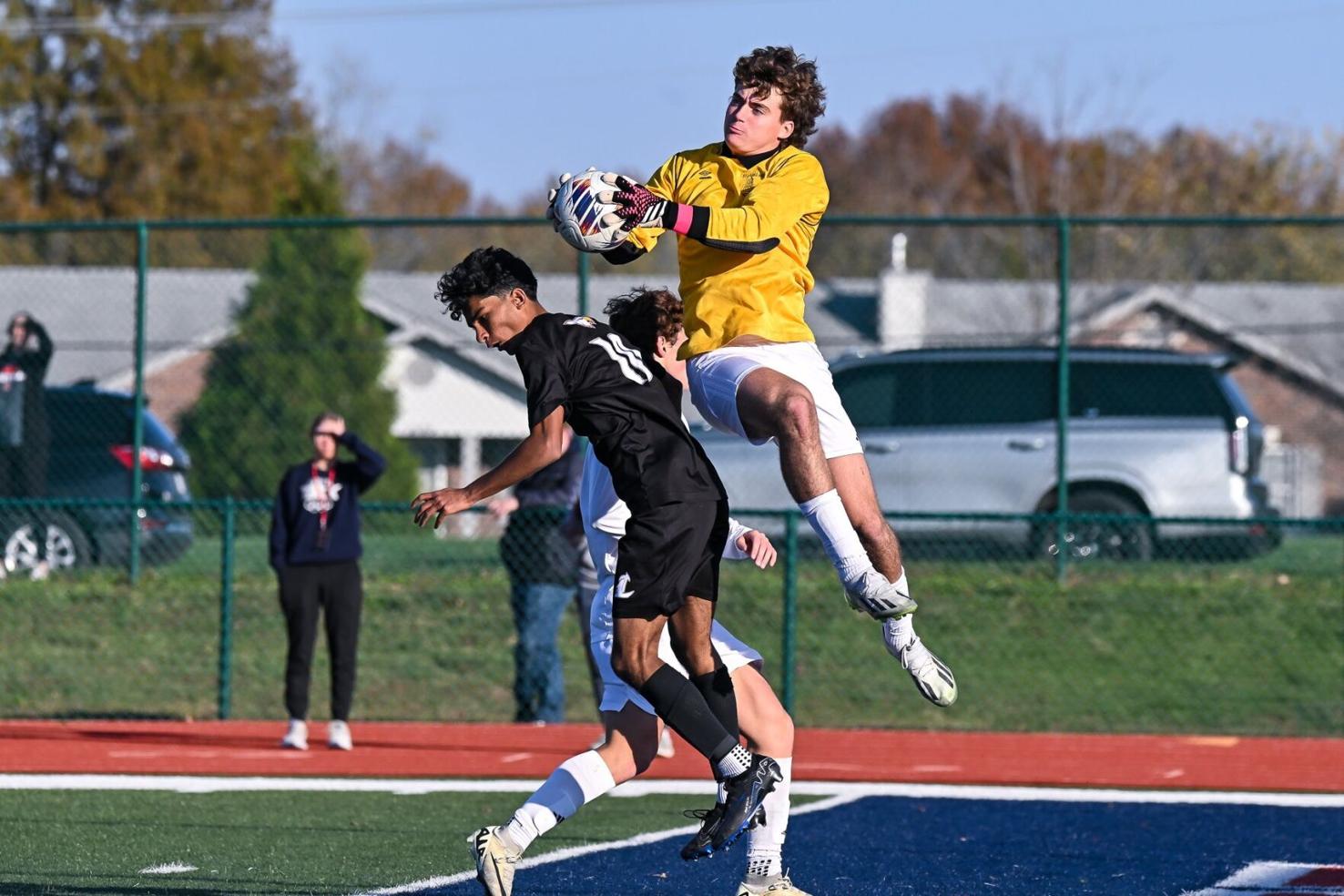 Class 4 boys soccer quarterfinal: SLUH 2, Liberty 1