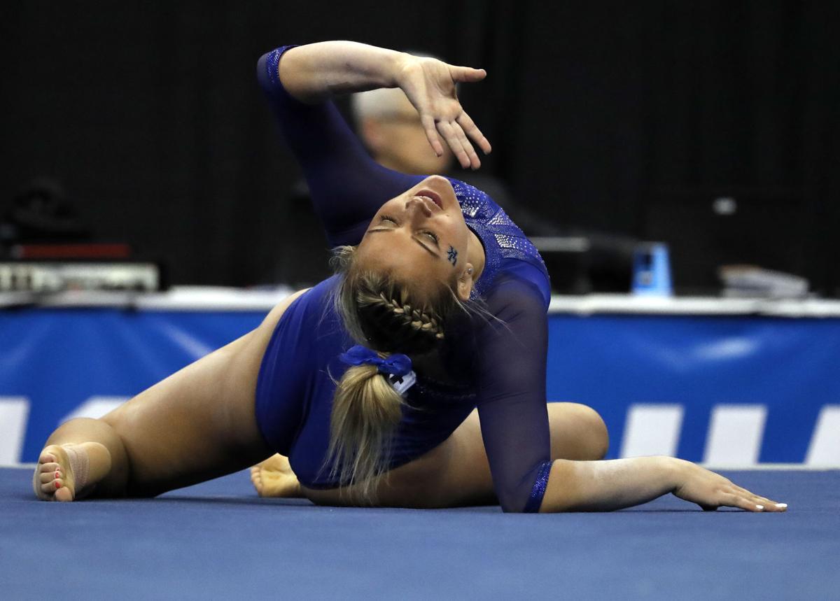 Scenes from the NCAA gymnastics championships | Sports | stltoday.com