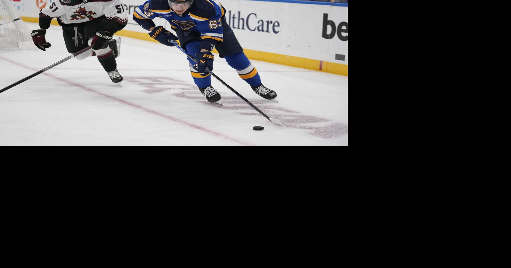 Game Day: Jake Neighbours moves up in lineup as Blues try to finish ...