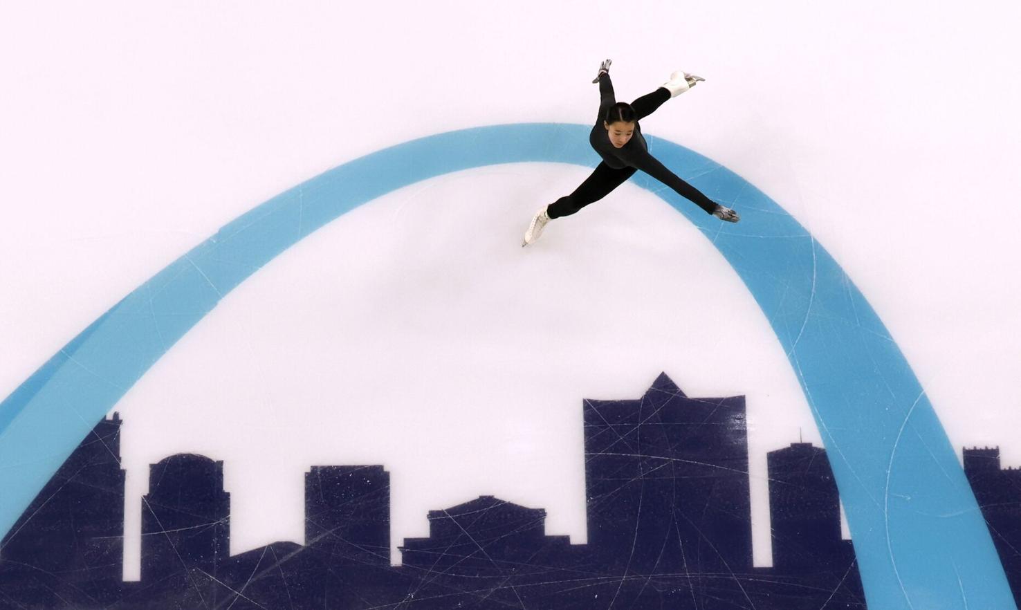 Photos: Top Figure Skaters glide into St. Louis for 2026 U.S. Figure ...