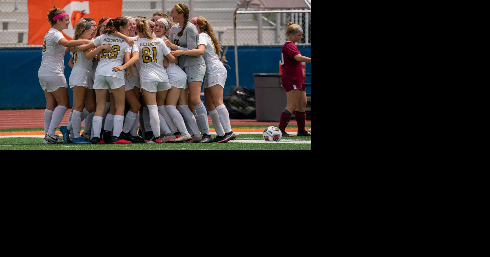 Althoff rolls past Wheaton Academy and into Class 1A girls soccer state ...