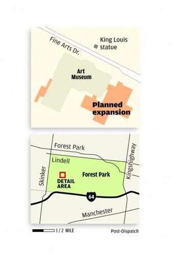 St. Louis Art Museum expansion project reaches milestone